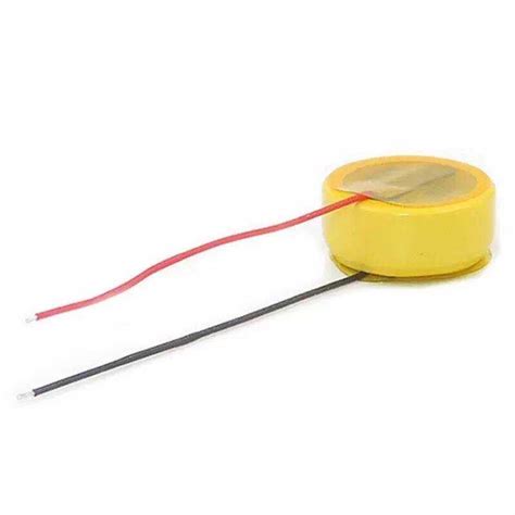 2pcs 3 B2 36v 45mah Lir1054 Button Cell Steel Shell Rechargeable Batte