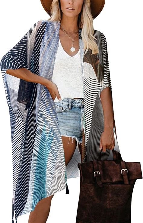 Damski Strój Kąpielowy Kimono Na Plażę Z Czeskim 13317790493