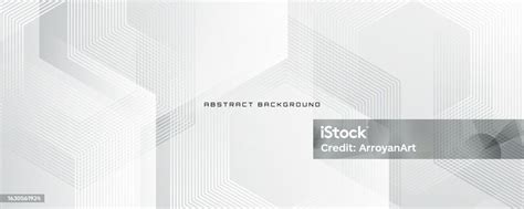 흰색 기하학적 추상적인 배경은 선 효과 장식이 있는 밝은 공간에 겹쳐집니다 웹 배너 전단지 카드 표지 또는 브로셔를 위한