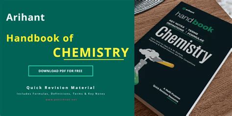 Arihant Handbook Of Chemistry Pdf Free For Neet And Jee