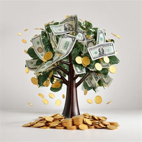 Crescimento da Riqueza Árvore da Prosperidade Abundância Financeira