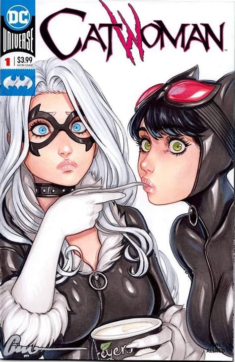 Rule 34 2girls Black Cat Marvel Black Hair Blue Eyes Catsuit