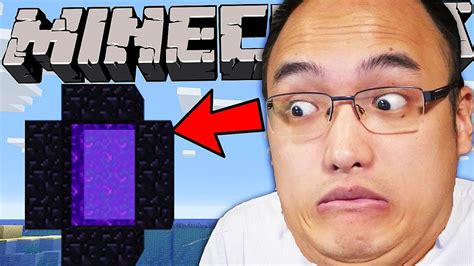 VAIS JE OUVRIR UN PORTAIL DU NETHER POUR LA PREMIÈRE FOIS SUR MINECRAFT YouTube