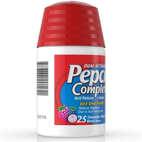 Pepcid Complete Chewable Tablet Berry 25ct