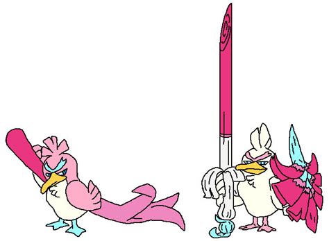 Kais Farfetchd Evolution Line Forms By Tallestpinkoftiktok On Deviantart