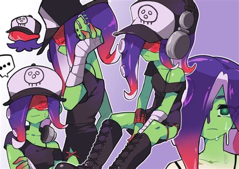 Dedf1sh Splatoon And 2 More Drawn By Gomipomi Danbooru