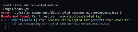 problem with the setup of the project · issue 3688 · styled components
