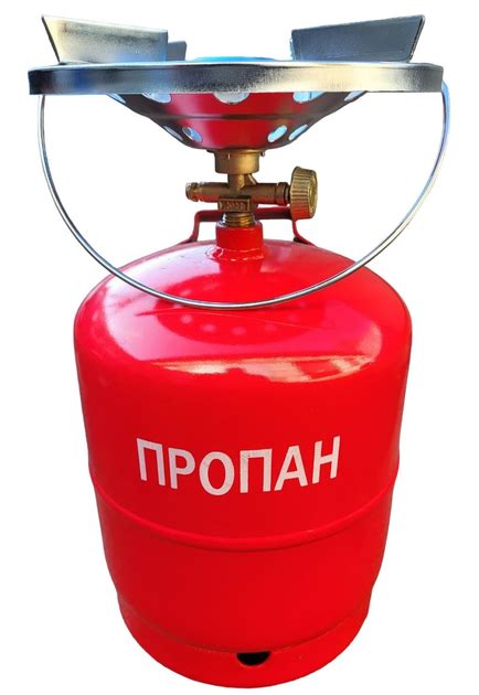 Газовий балон 8 літрів у комплекті з пальником фото відгуки