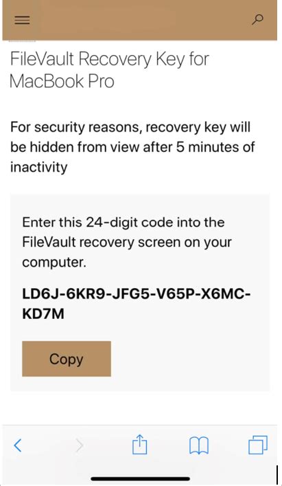Get Mac Recovery Key From Intune Company Portal Website Microsoft Learn