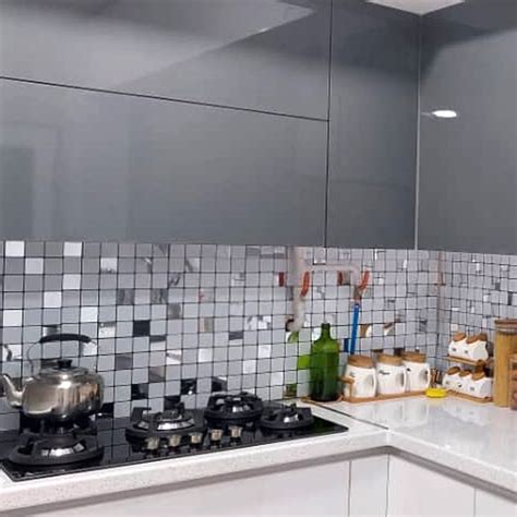 قیمت و خرید دیوارپوش مدل بین کابینتی پلیمری آشپزخانه کد S364 بسته 2 عددی