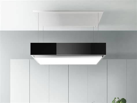 Levante Stainless Steel Island Hood With Activated Carbon Filters With
