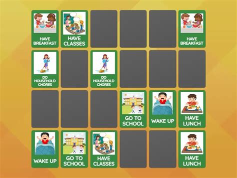 ROUTINE ACTIVITIES Parejas
