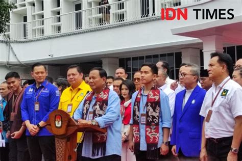 Jokowi Disebut Kali Di Visi Misi Program Prabowo Gibran