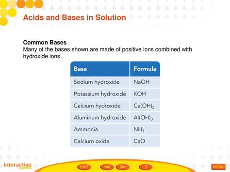 Acids, Bases, and Solutions - ppt download