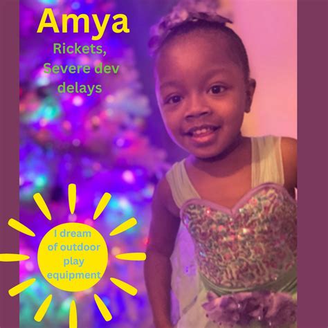 Amya Likes To Run And Play But This Can Be Dangerous With Her Fragile Sunshine Foundation