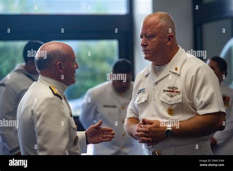 Annapolis Md Sept 8 2022 Chief Of Naval Operations Adm Mike