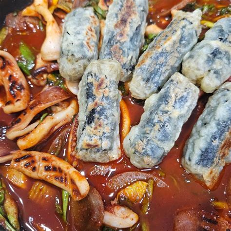 잇츠핫 팔당매운오징어 맛있게 매운 오징어볶음 네이버 블로그