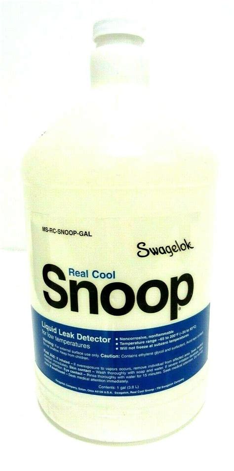 Swagelok Ms Snoop Gal Snoop Liquid Leak Detector Gallon L 47 Off