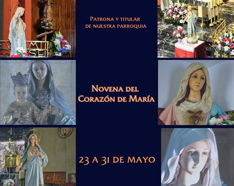 Parroquia Del Corazón De María Oviedo Novena Del Corazón De María