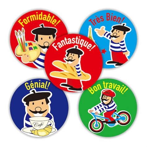 Praise Stickers For French SuperStickers