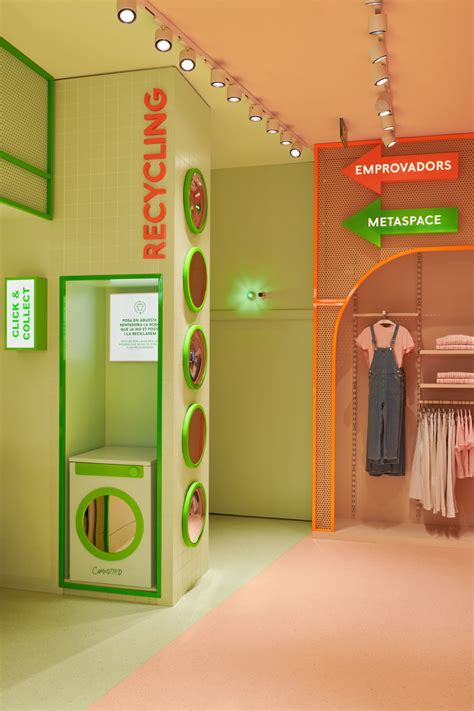 Masquespacio Creates Zingy Citrus Scheme For First Mango Teen Store In