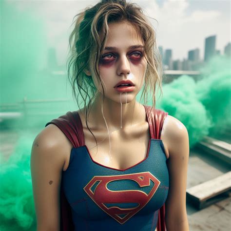 Supergirl Rooftop Drugged By Popooobb On Deviantart