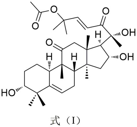 一种葫芦烷型三萜衍生物及其提取方法与抗肝损伤用途