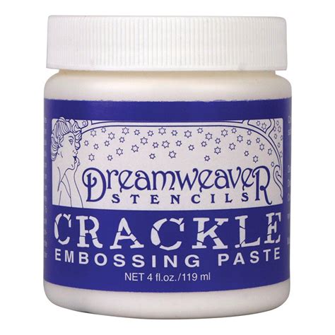 Dreamweaver Crackle Embossing Paste 744019212510