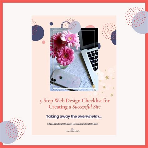 5 Step Web Design Checklist Pdf For Creating A Successful Site