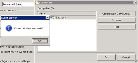 Forward Event Log From Several Server To A Central Windows Server Sysadmin Lab