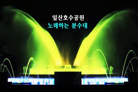 밤의 향연 일산호수공원 노래하는분수대 시간 주차 정보 네이버 블로그