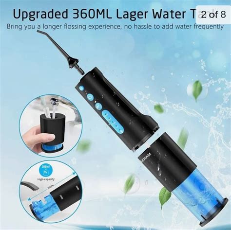 Pecham Yxy 802 Electric Battery Powered Water Flosser Oral Irrigator
