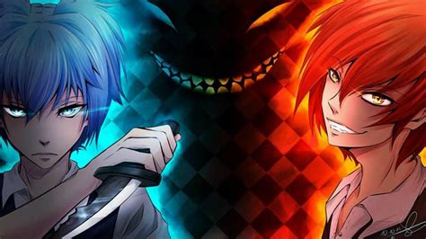 Download Free Nagisa And Karma Of Assassination Classroom Wallpaper
