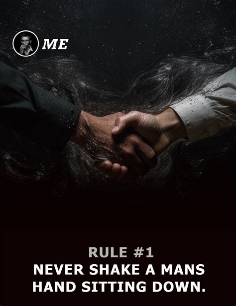 Masculine Ego On Twitter 10 Unspoken Rules For Men 1 Never Shake A