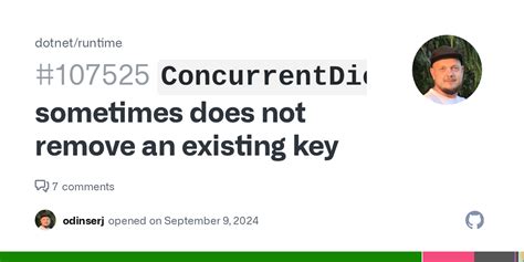 `concurrentdictionary tryremove` sometimes does not remove an existing