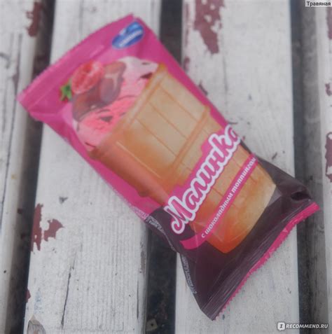 Мороженое Славица Малинка «Новинка от Славицы малиновое мороженое с