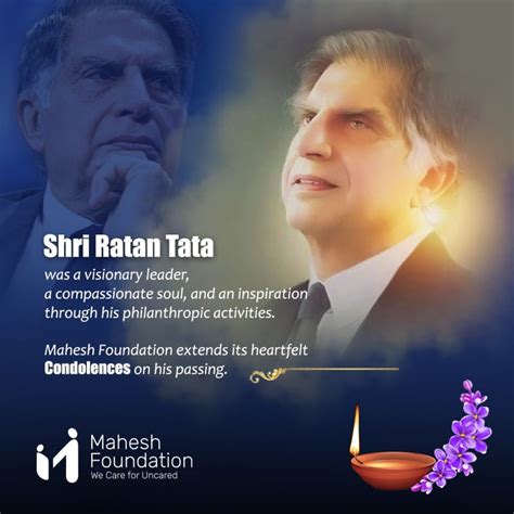 Mahesh Jadhav On Linkedin Maheshfoundation Wecareforuncared Ratantata Tata Leadership Legacy