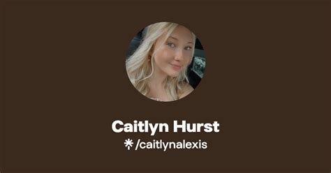 Caitlyn Hurst Instagram Facebook Tiktok Linktree