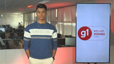 Vídeo G1 Em 1 Minuto Goiás Polícia Científica Anuncia Concurso Com