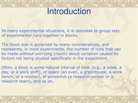 Ppt Two Level Factorial And Fractional Factorial Designs In Blocks Of