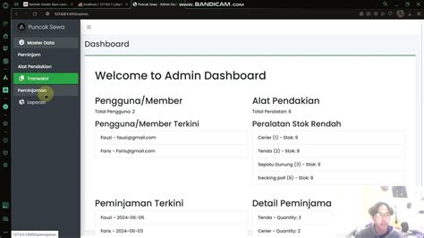 Presentasi Project Pemrograman Web 2 Laravel 11 Youtube