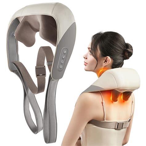 Shiatsu Back Shoulder And Neck Massager For Pain Relief Deep Tissue