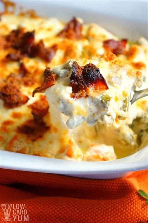 Chicken Vegetable Casserole Low Carb Gluten Free Low Carb Yum
