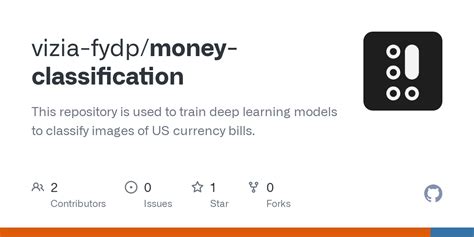 Github Vizia Fydpmoney Classification This Repository Is Used To Train Deep Learning Models