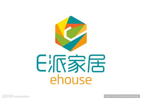 E派家居 Logo 标志设计图网页小图标标志图标设计图库昵图网
