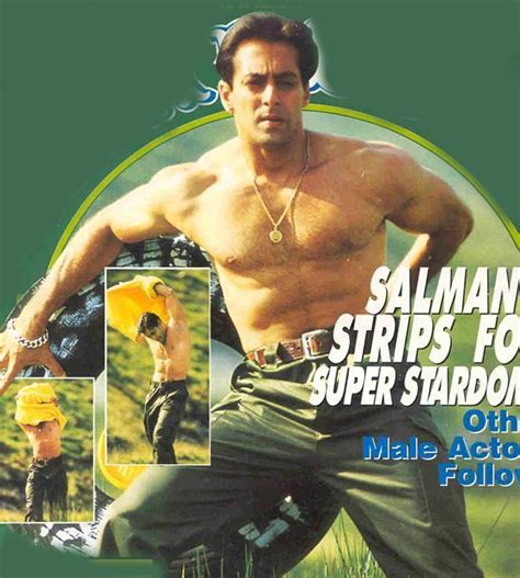 Shirtless Bollywood Men Salman Khan