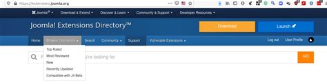 different menu in homepage · issue 202 · joomla jed issues · github