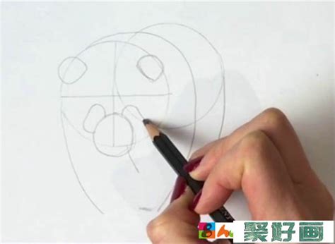 儿童画大熊猫怎么画 加加色