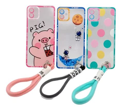 Funda Para Samsung Galaxy A04 Mica Strap Cadena Envío gratis