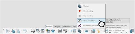 Vba Editor Ide For Catia V6 Catiawidgets2023